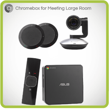 Chromebox for Meetings Large Room - TheCloudKey